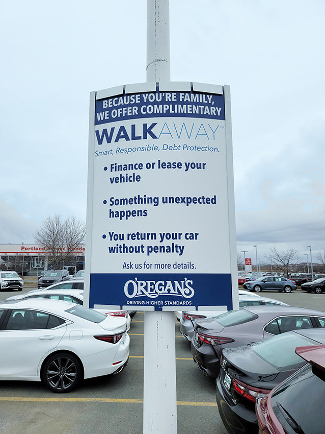 Double Sided Pole Signs - Giant Promotions Online Store